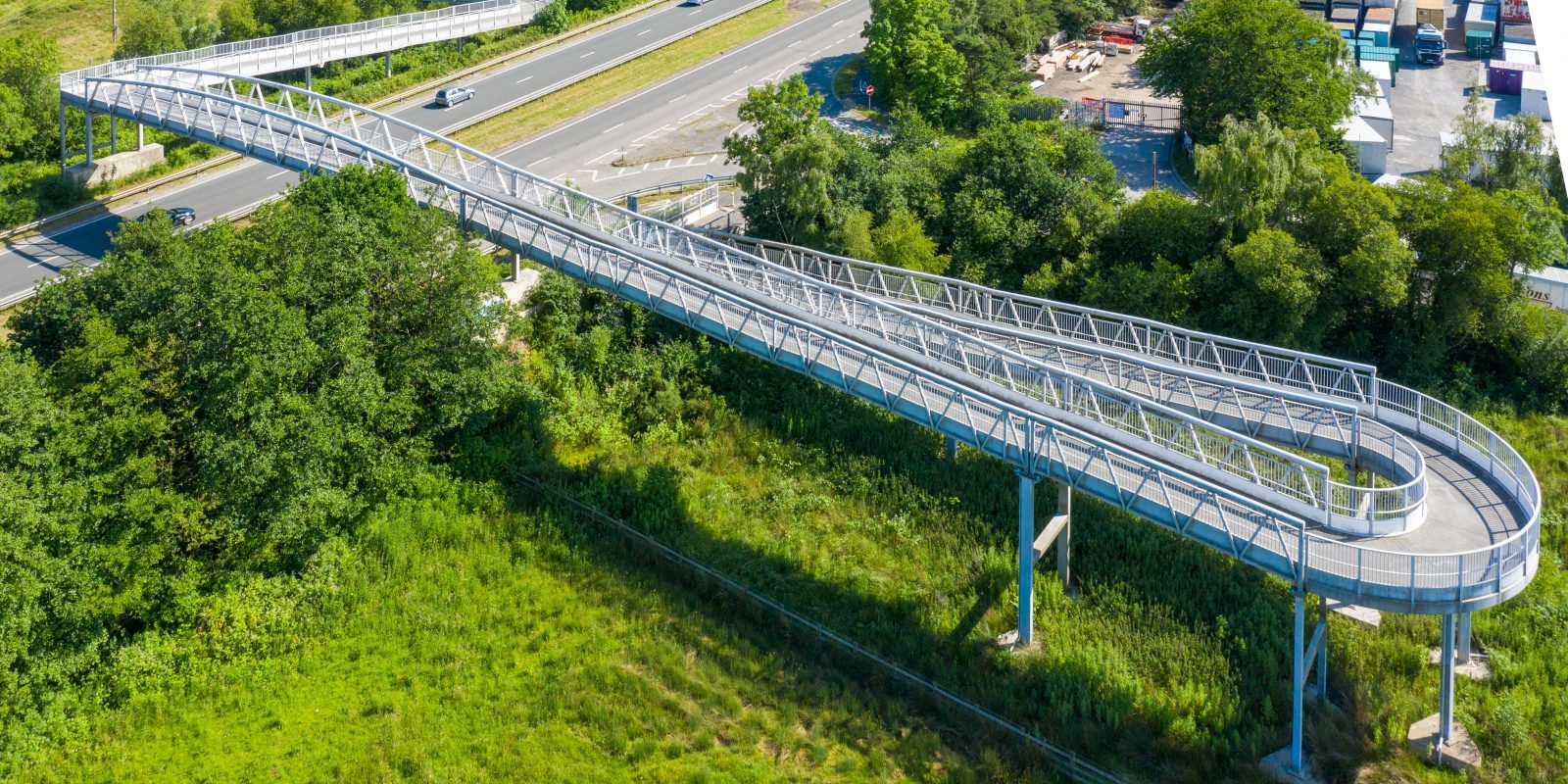 A38 Heathfield Cycle Bridge | Nusteel Structures Ltd