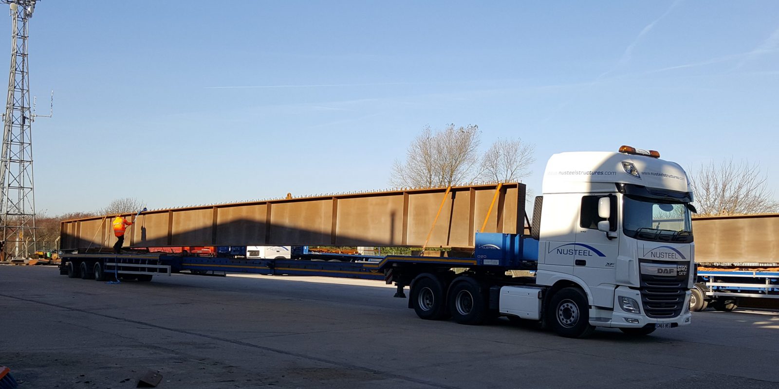 Captains Bridge Beams | Nusteel Structures Ltd