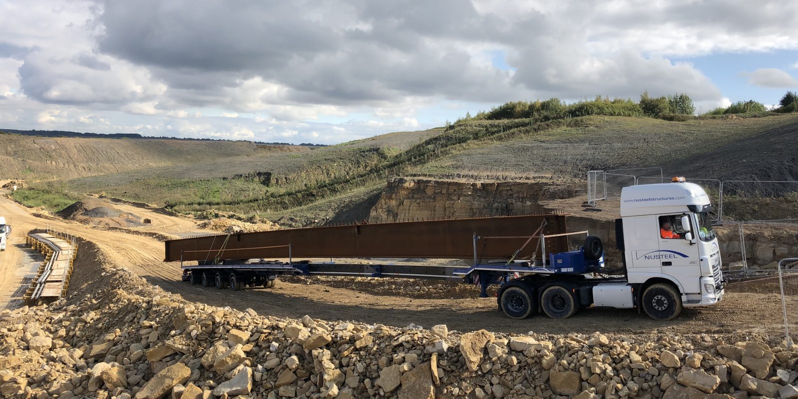 Captains Bridge Beams | Nusteel Structures Ltd